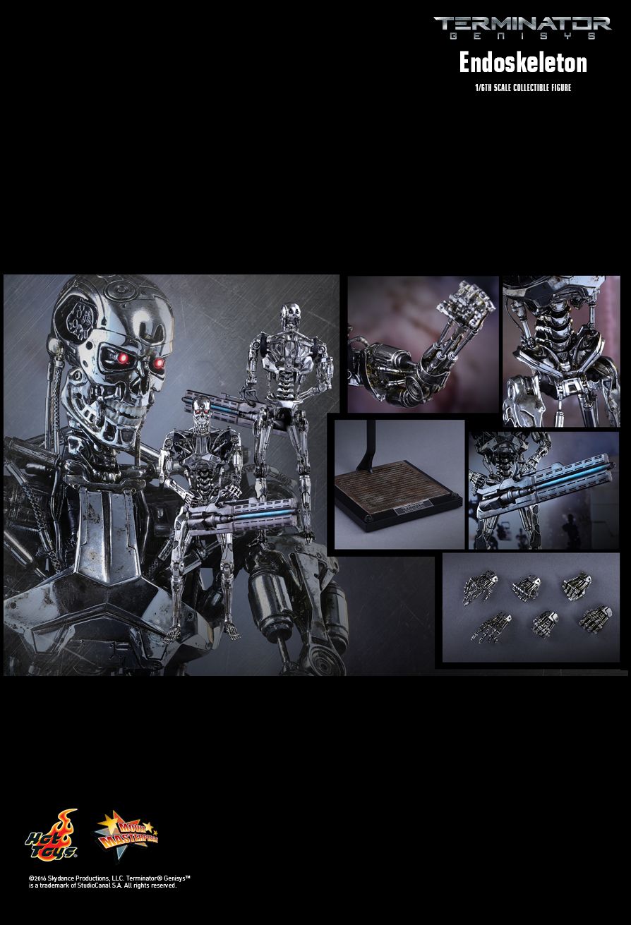 Endoskeleton Sixth Scale Figure by Hot Toys Movie Masterpiece Series