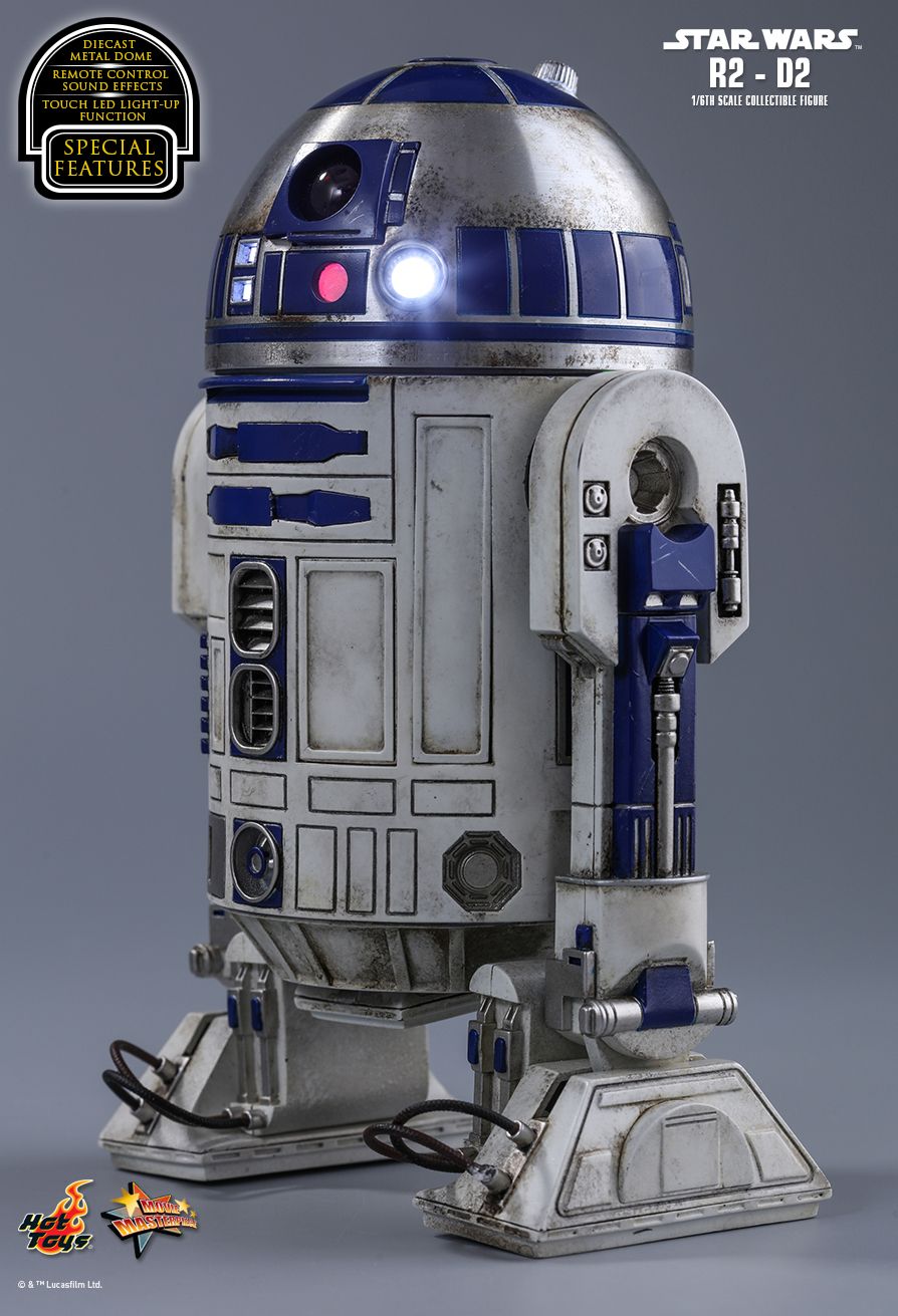 R2-D2 Sixth Scale Figure by Hot Toys Movie Masterpiece Series