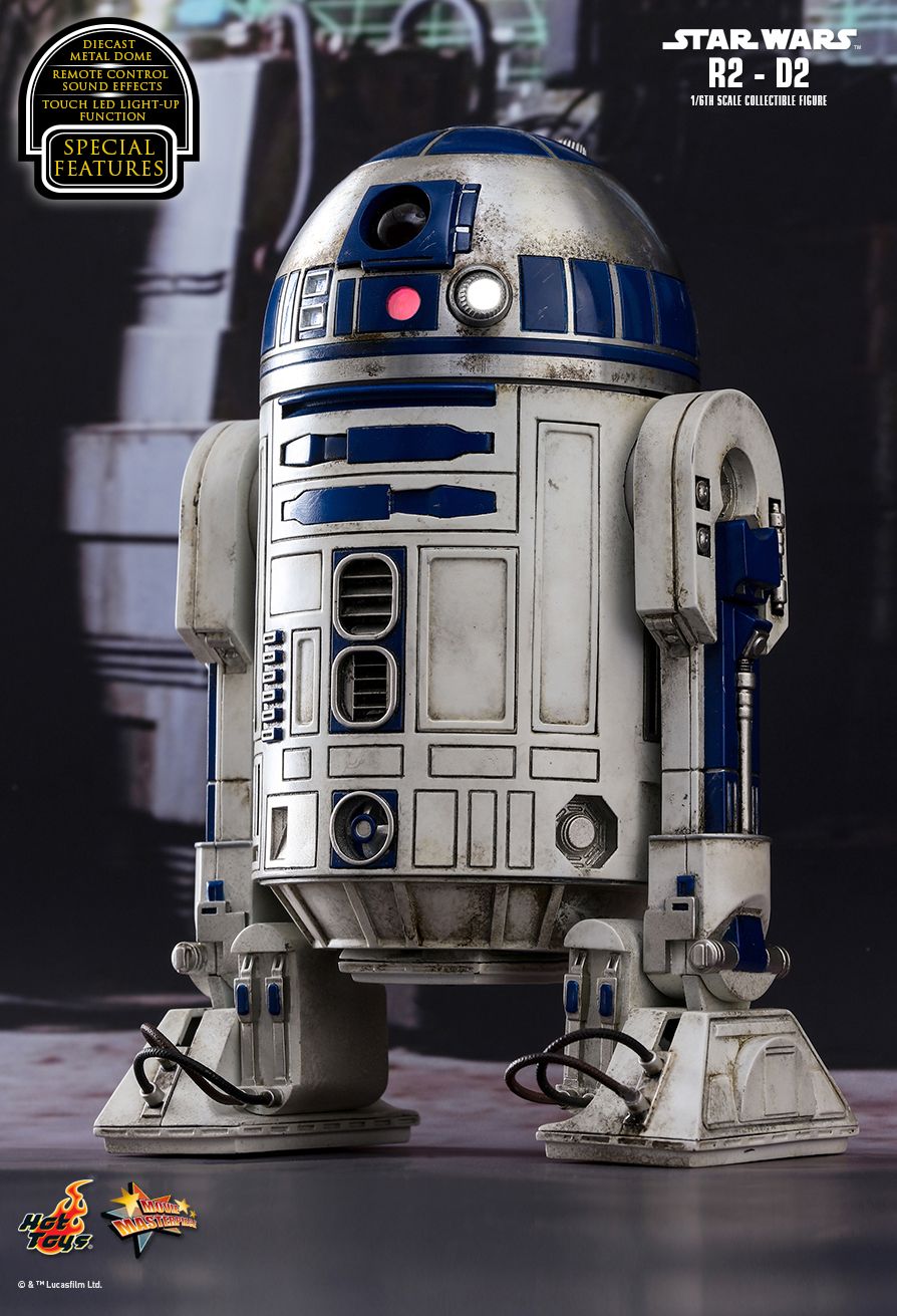R2-D2 Sixth Scale Figure by Hot Toys Movie Masterpiece Series