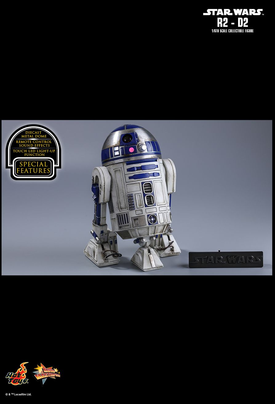 R2-D2 Sixth Scale Figure by Hot Toys Movie Masterpiece Series
