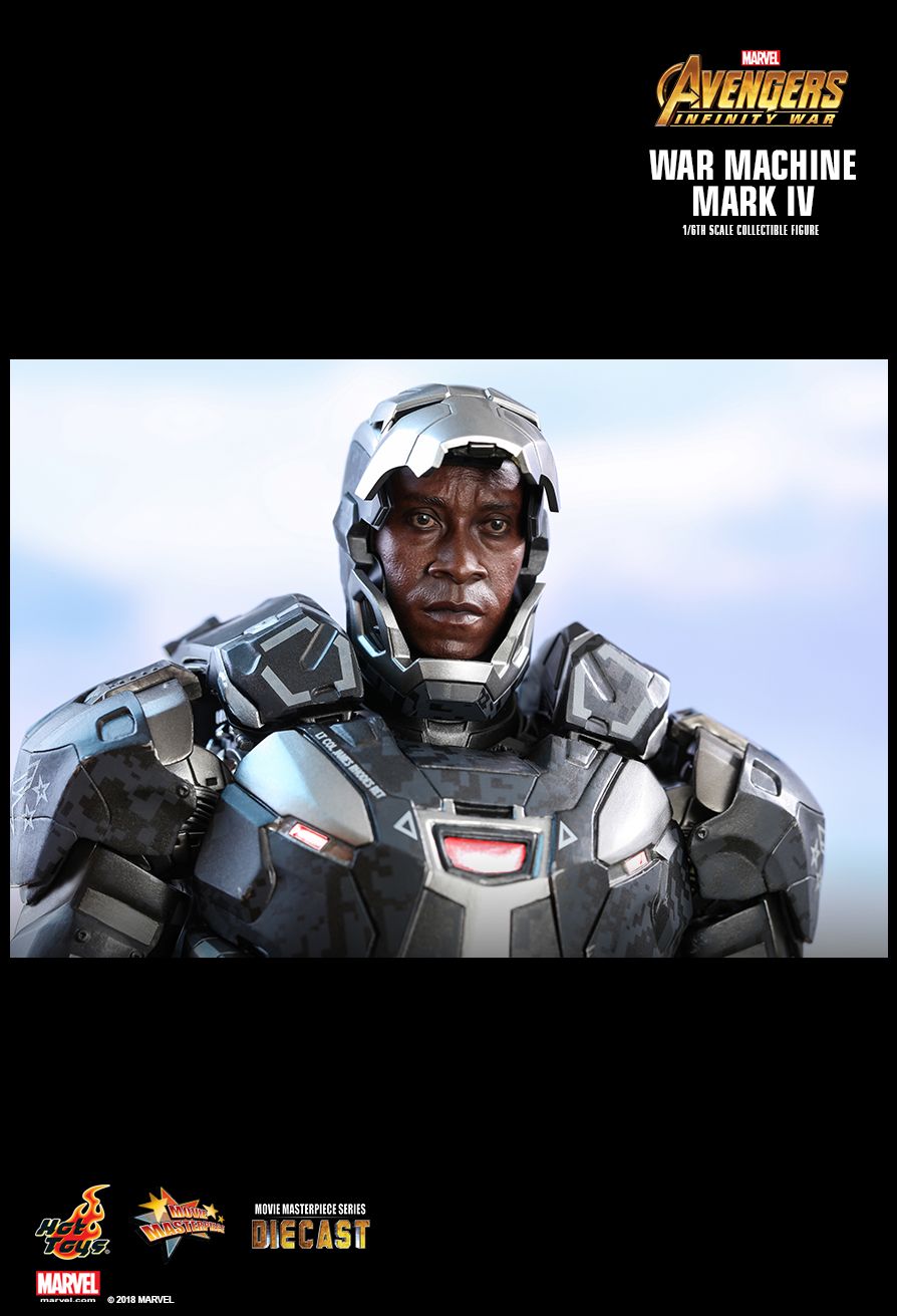 War Machine Mark IV Sixth Scale Figure by Hot Toys DIECAST - Avengers ...