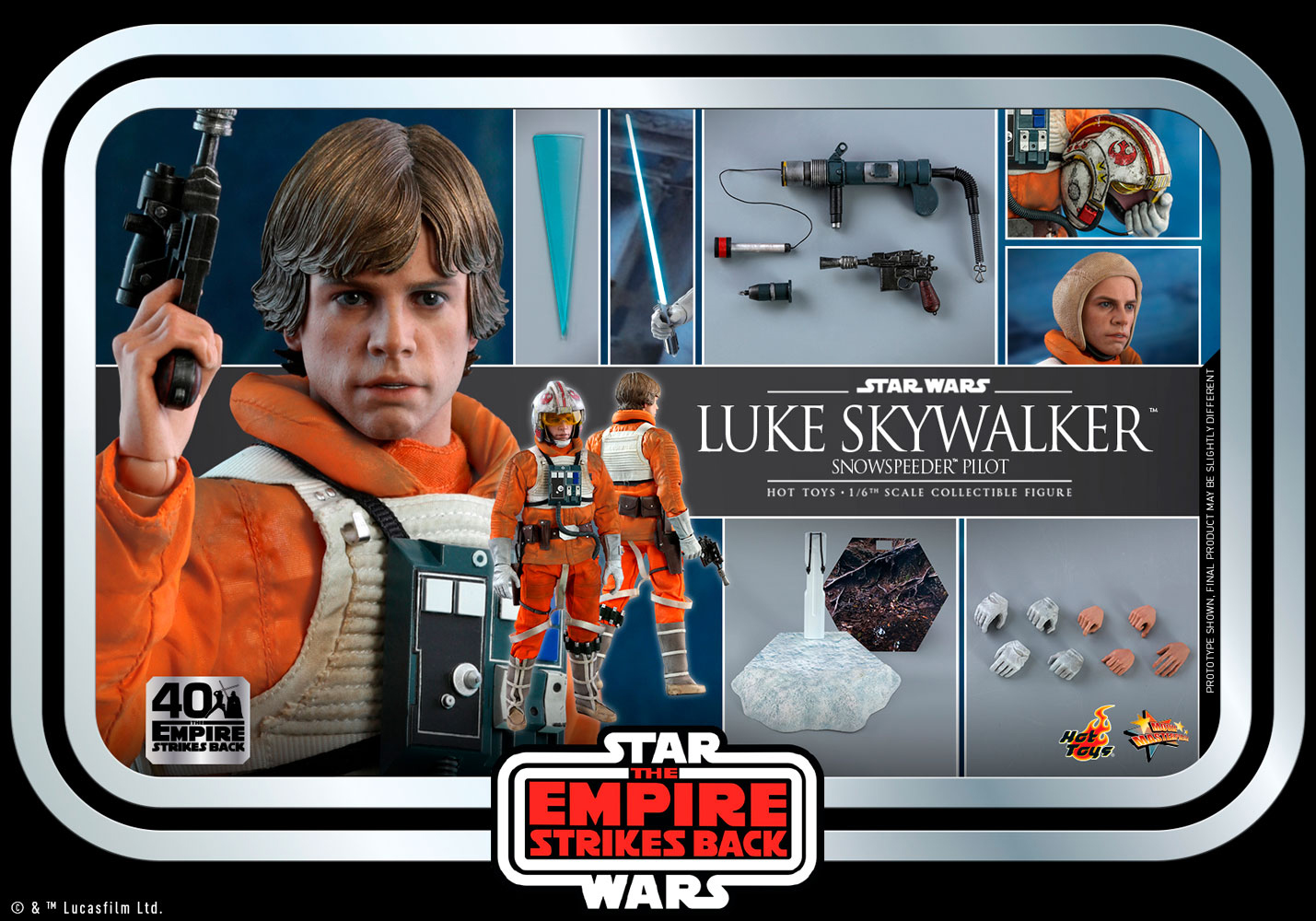 Luke Skywalker - Snowspeeder Pilot - Star Wars: The Empire Strikes Back ...