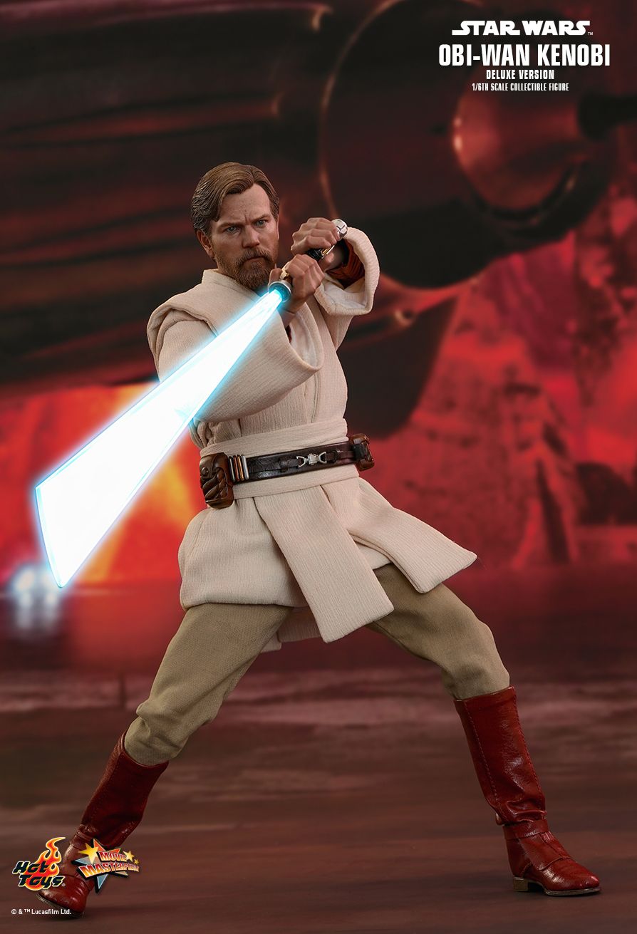 Obi-Wan Kenobi (Deluxe Version) Sixth Scale Figure by Hot Toys