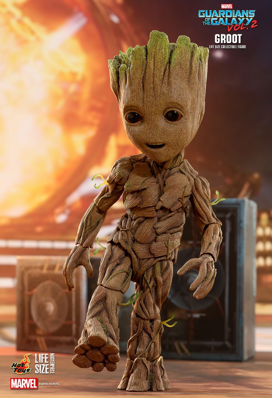 Baby Groot Limited Edition Life Size Figure Guardians of the Galaxy Vol ...