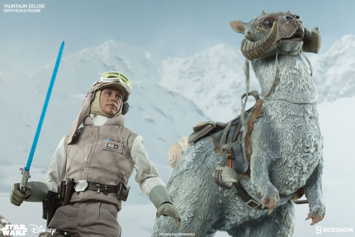 Deluxe Tauntaun Sixth Scale Figure by Sideshow Collectibles Star Wars ...