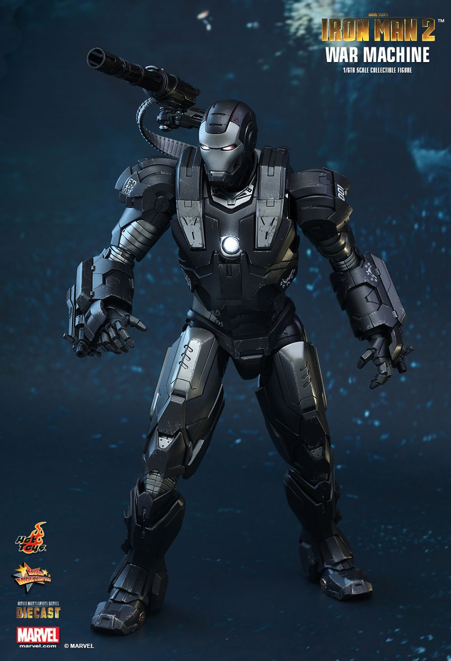 War Machine Sixth Scale Figure by Hot Toys DIECAST Movie Masterpiece Series
