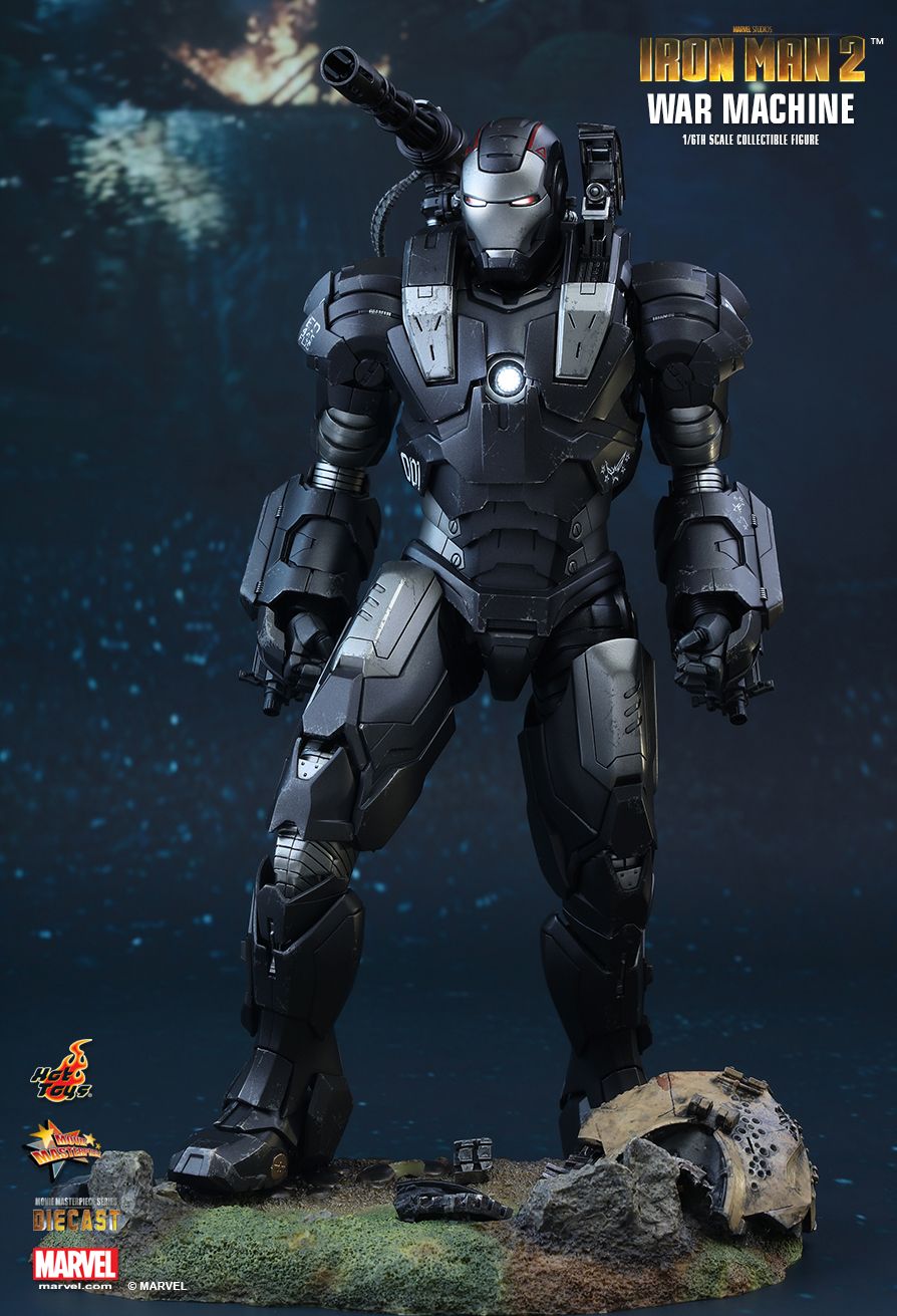 War Machine Sixth Scale Figure by Hot Toys DIECAST Movie Masterpiece Series