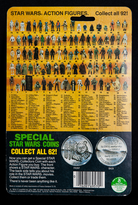 Vintage Carded Star Wars Figures