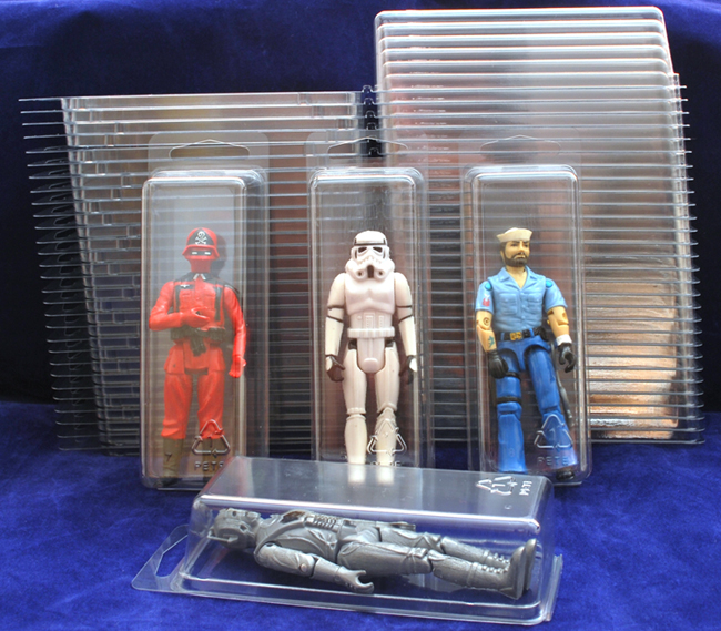 Loose Action Figure Clamshell Cases